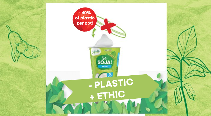 No more plastic lids - Sojade